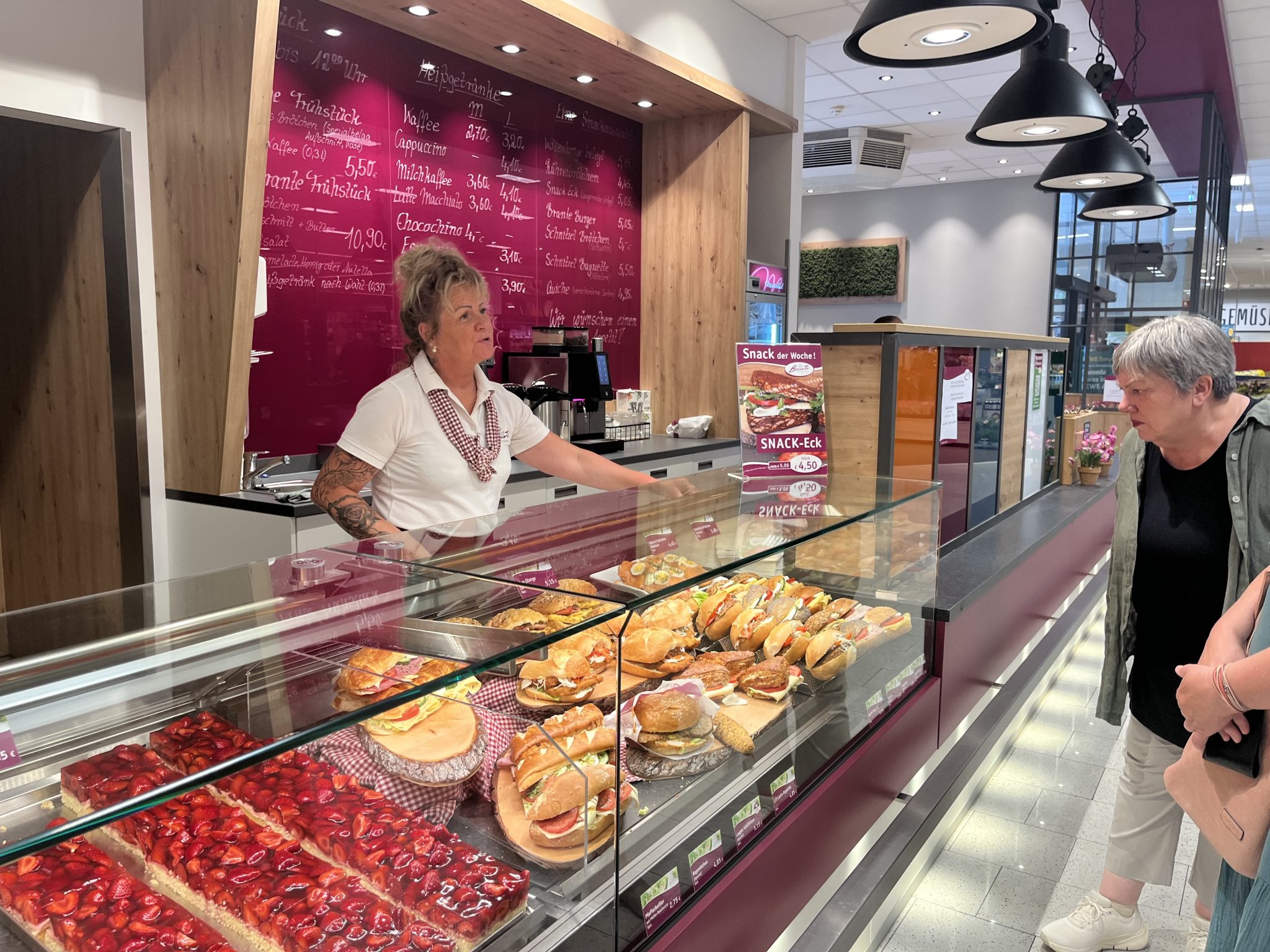 Unser neuer MinskeMarkt im Rewe Vlotho - FeinBäcker Brante
